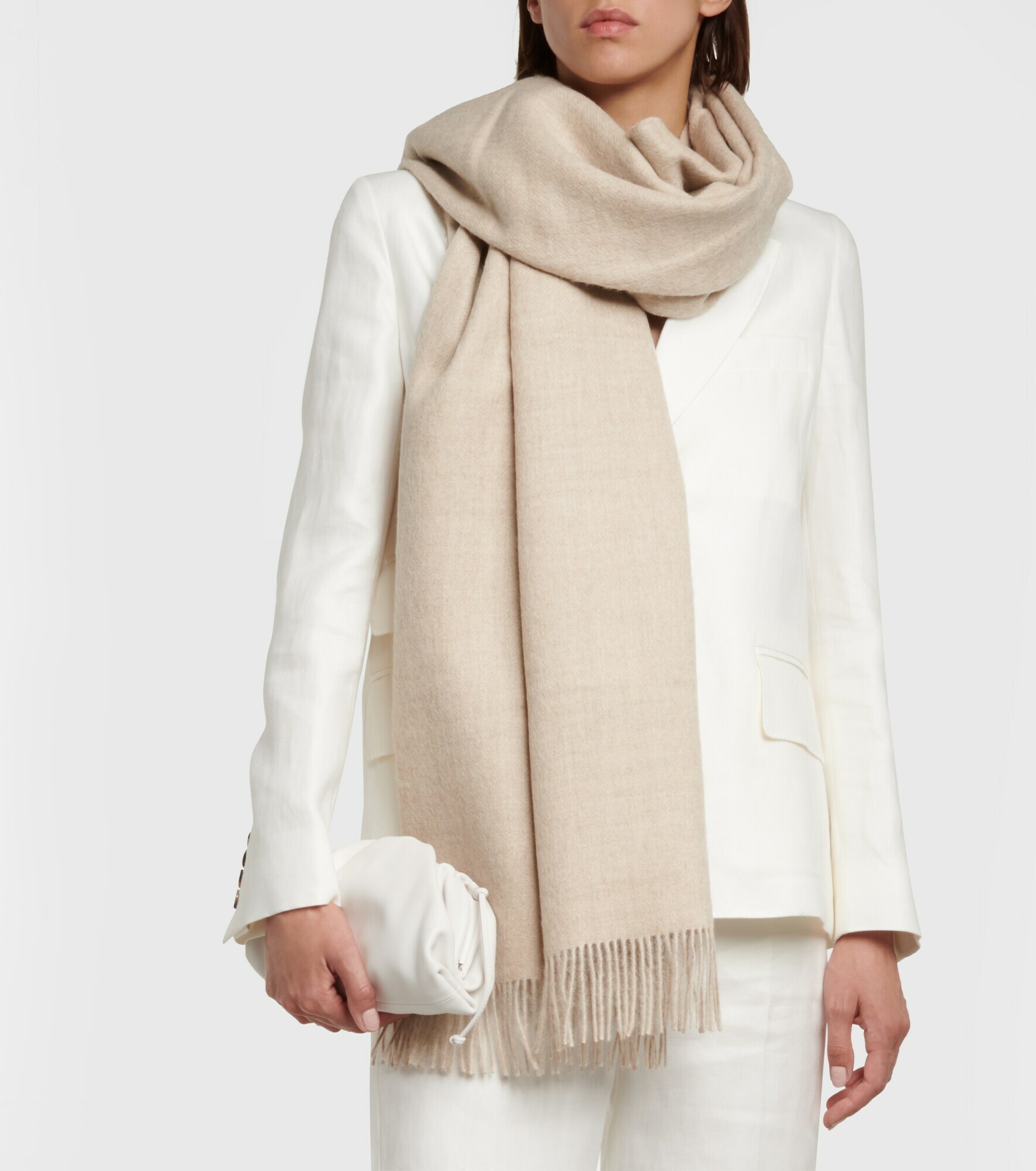 Max Mara - Pioppo alpaca wool and silk scarf Max Mara
