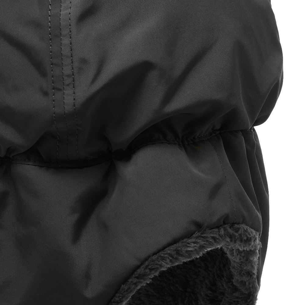 And Wander Men's High Loft Fleece Cap in Black and Wander