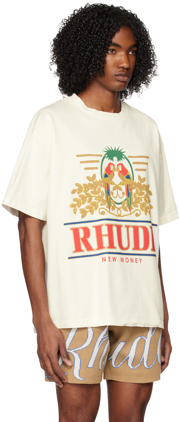 Rhude Off-White Parakeet T-Shirt Rhude