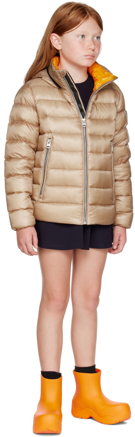 Mackage Kids Beige Down Billy Jacket Mackage
