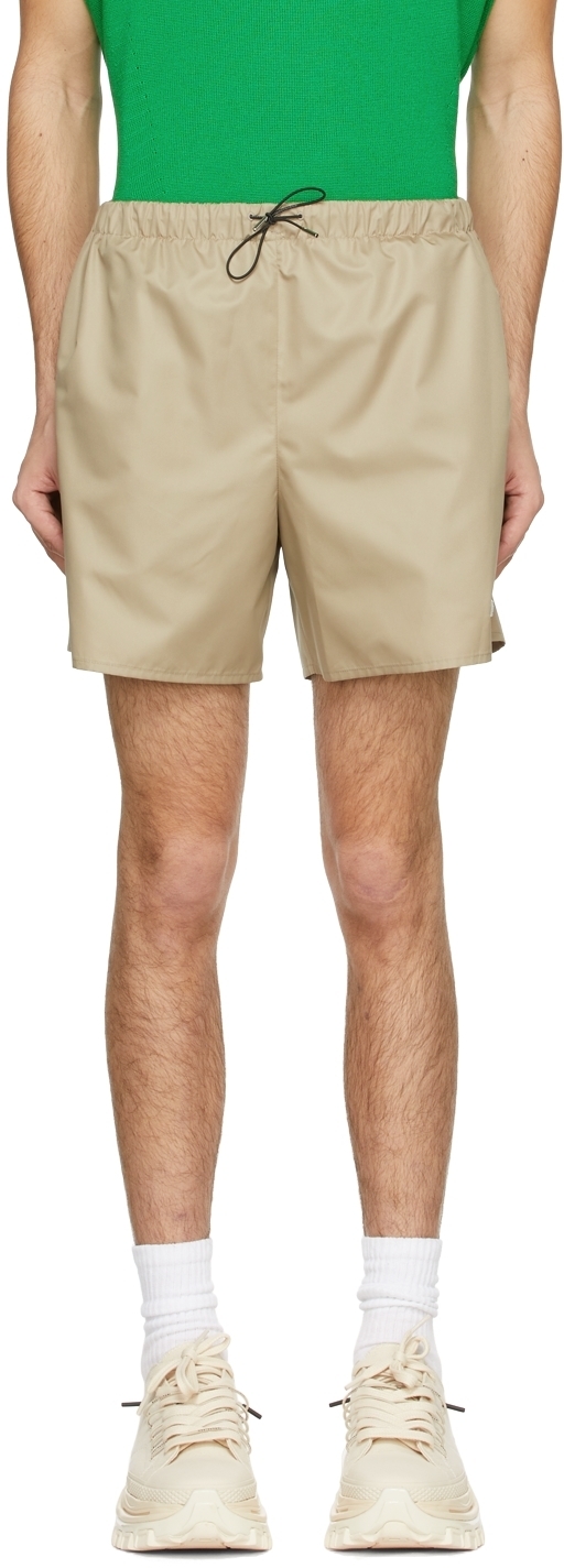 Wooyoungmi Beige Polyester Shorts Wooyoungmi
