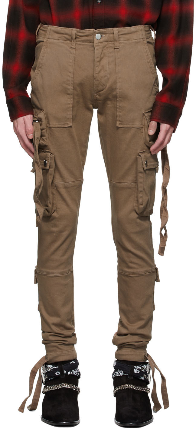 AMIRI Beige Tactical Cargo Pants Amiri