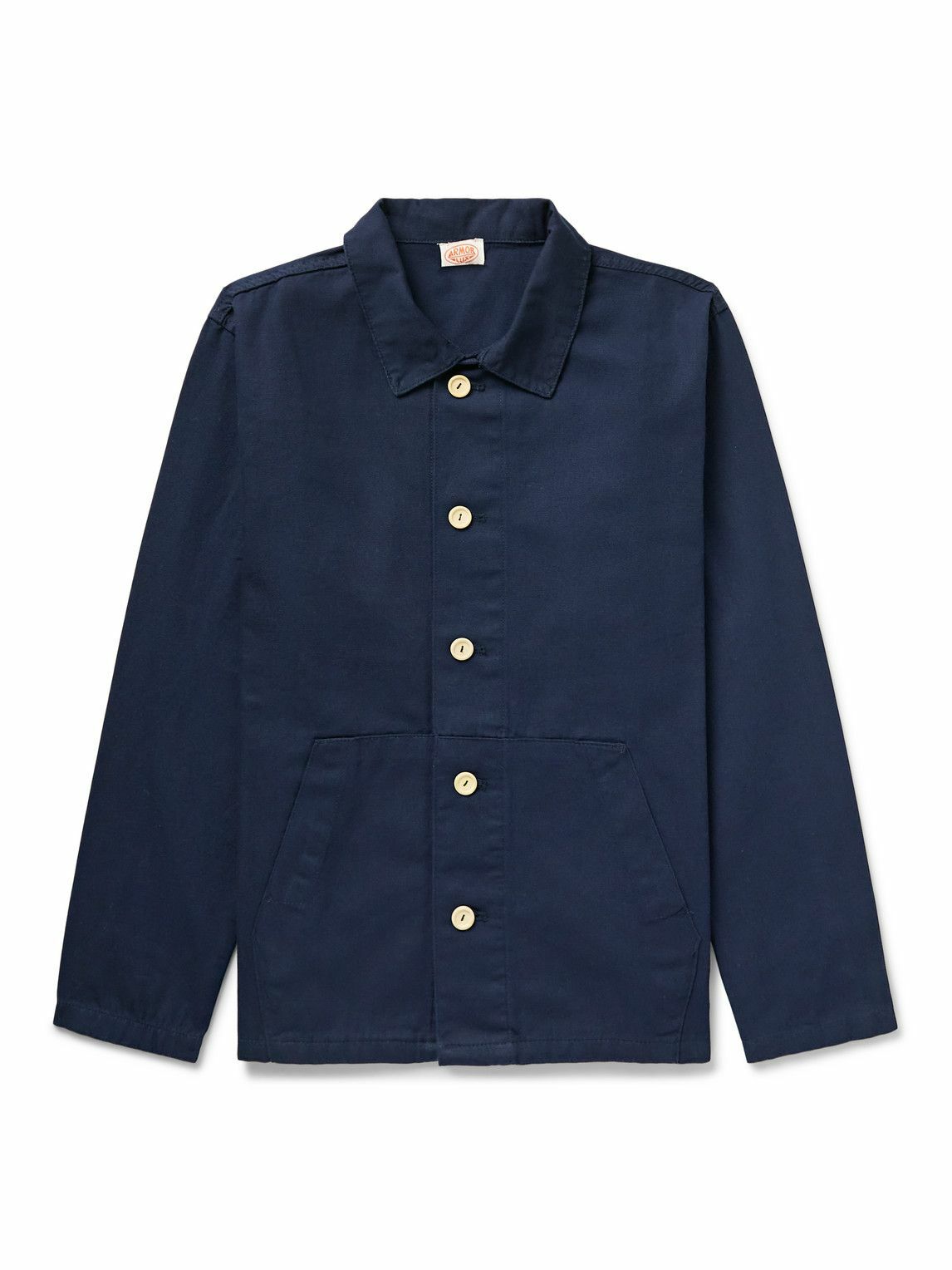 Armor Lux - Fisherman Cotton Jacket - Blue Armor Lux