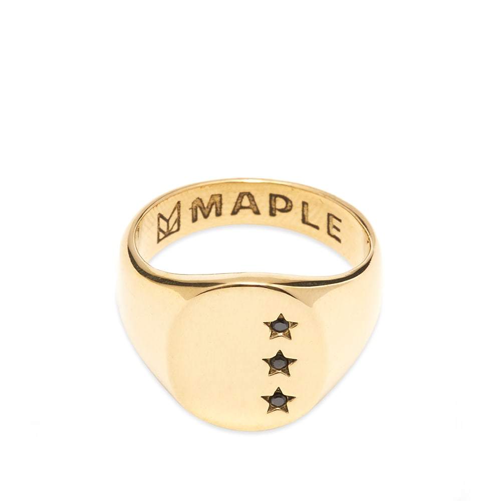 Maple Star Signet Ring Maple