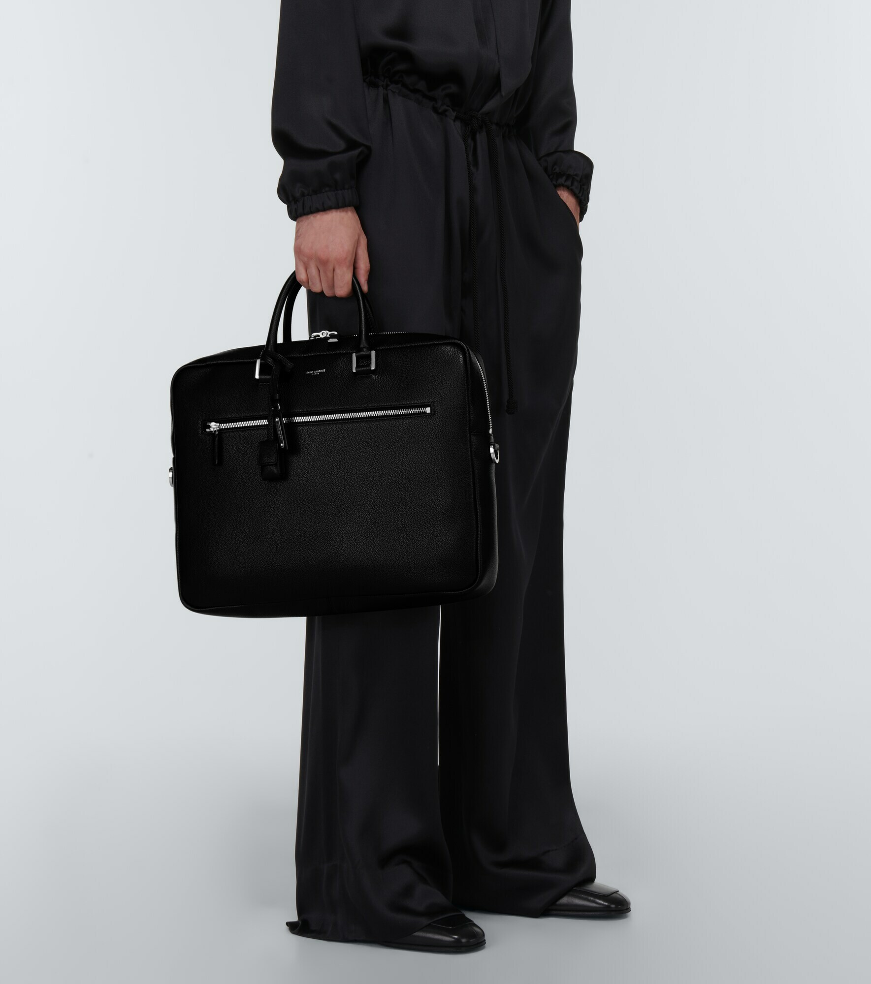 Saint Laurent - Sac de Jour leather briefcase Saint Laurent