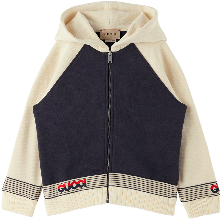 Gucci Baby Navy Zip Jacket Gucci