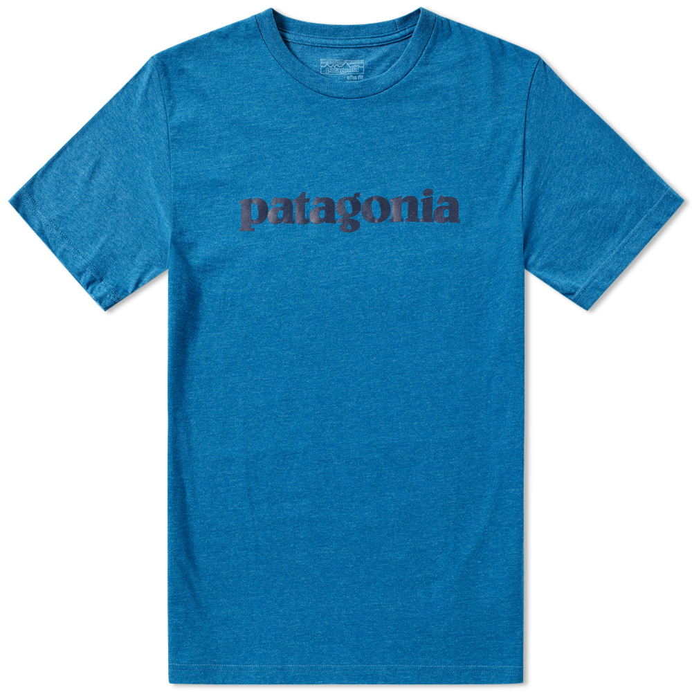 Patagonia Text Logo Tee Patagonia