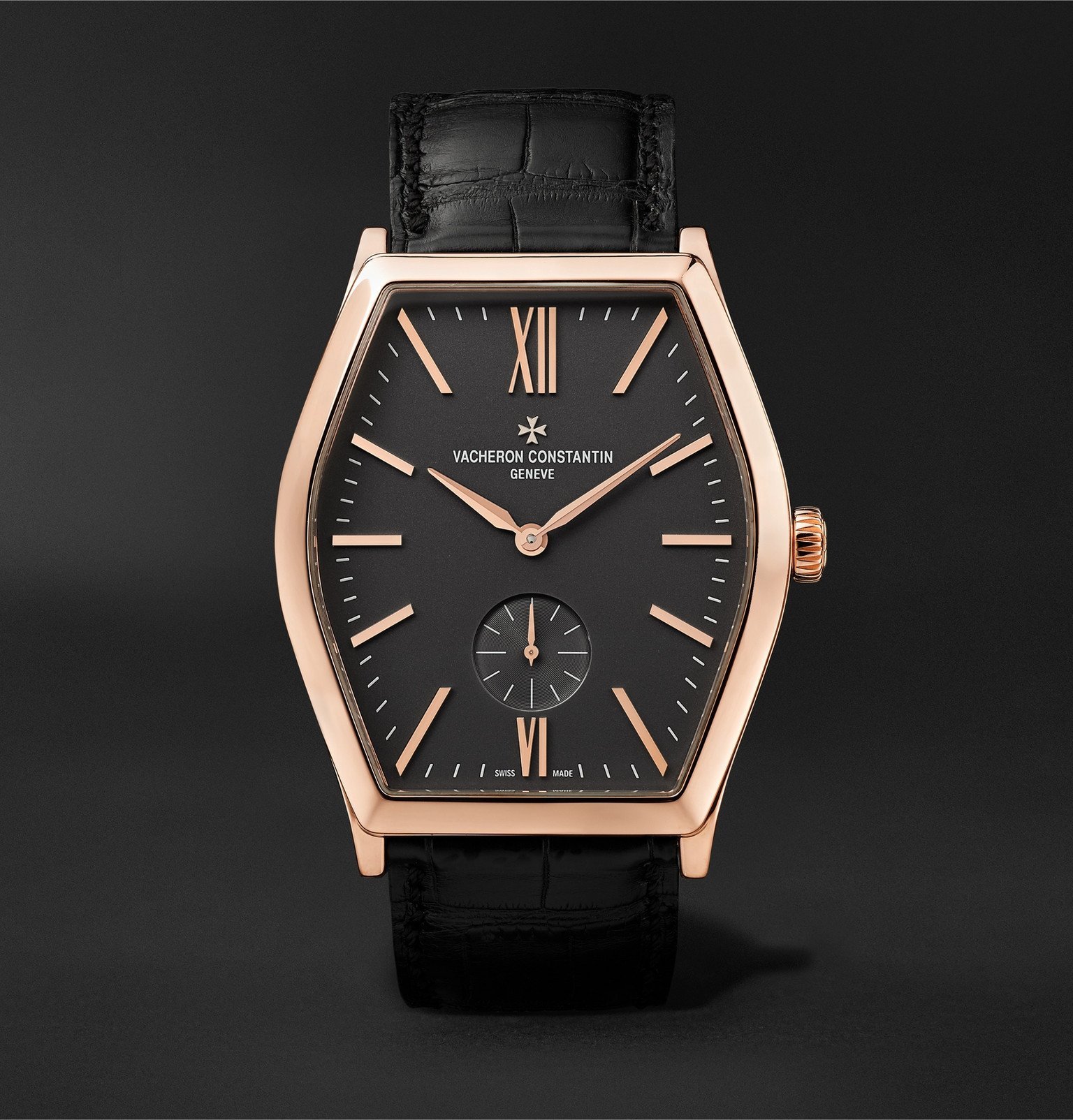 Vacheron Constantin - Malte Hand-Wound 42mm 18-Karat Pink Gold and ...