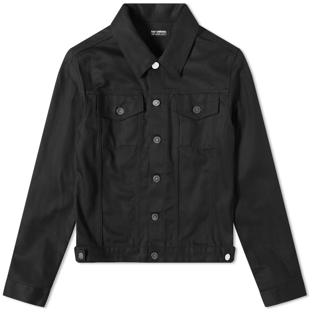 Raf Simons Zip Detail Denim Jacket Raf Simons