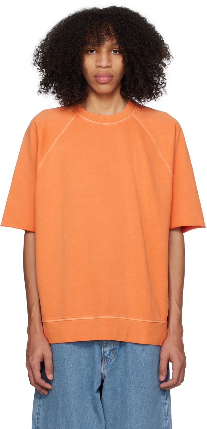 Levi's Orange Raglan Sweatshirt Levi's Red