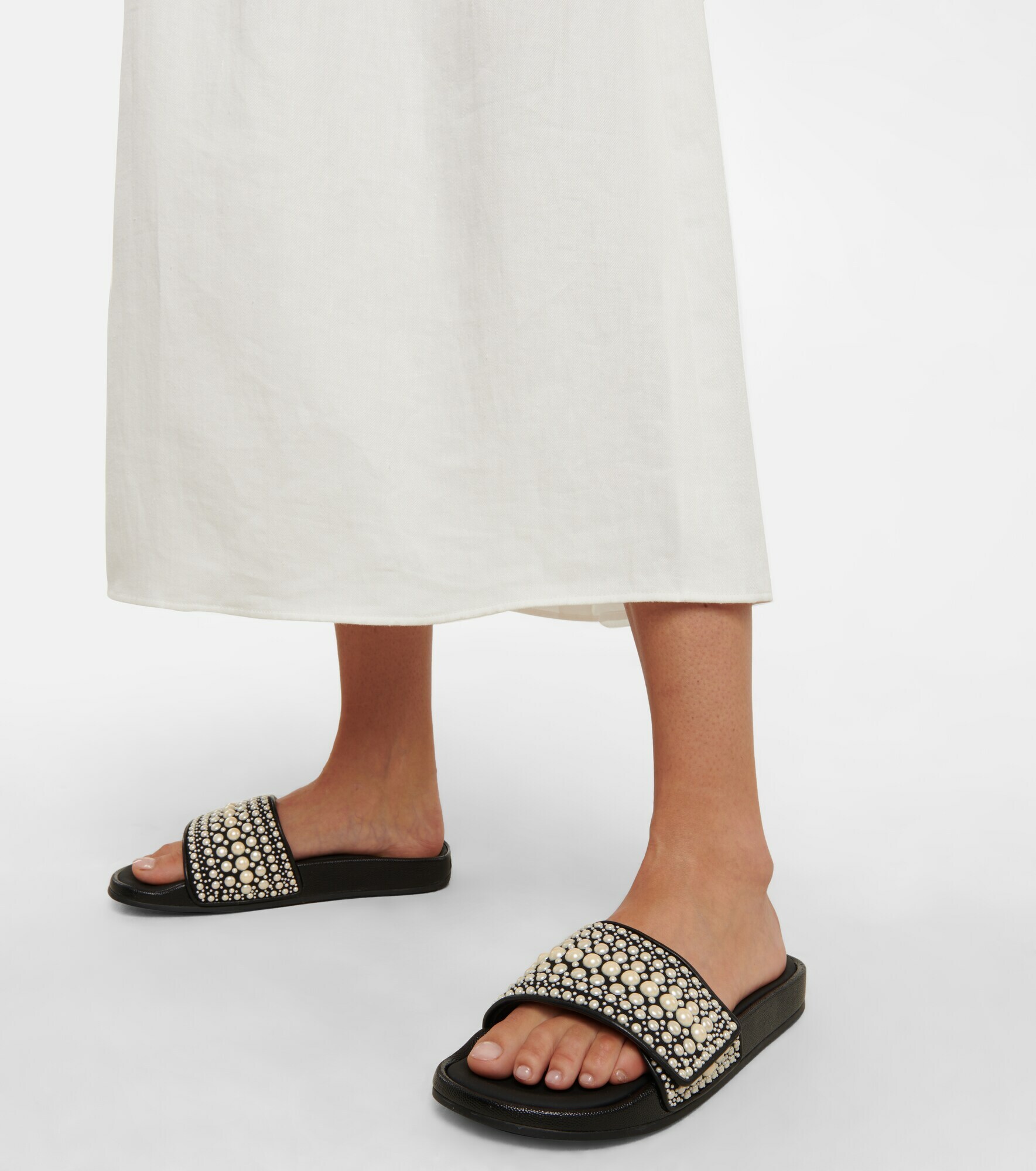 Jimmy Choo - Fitz embellished slides Jimmy Choo