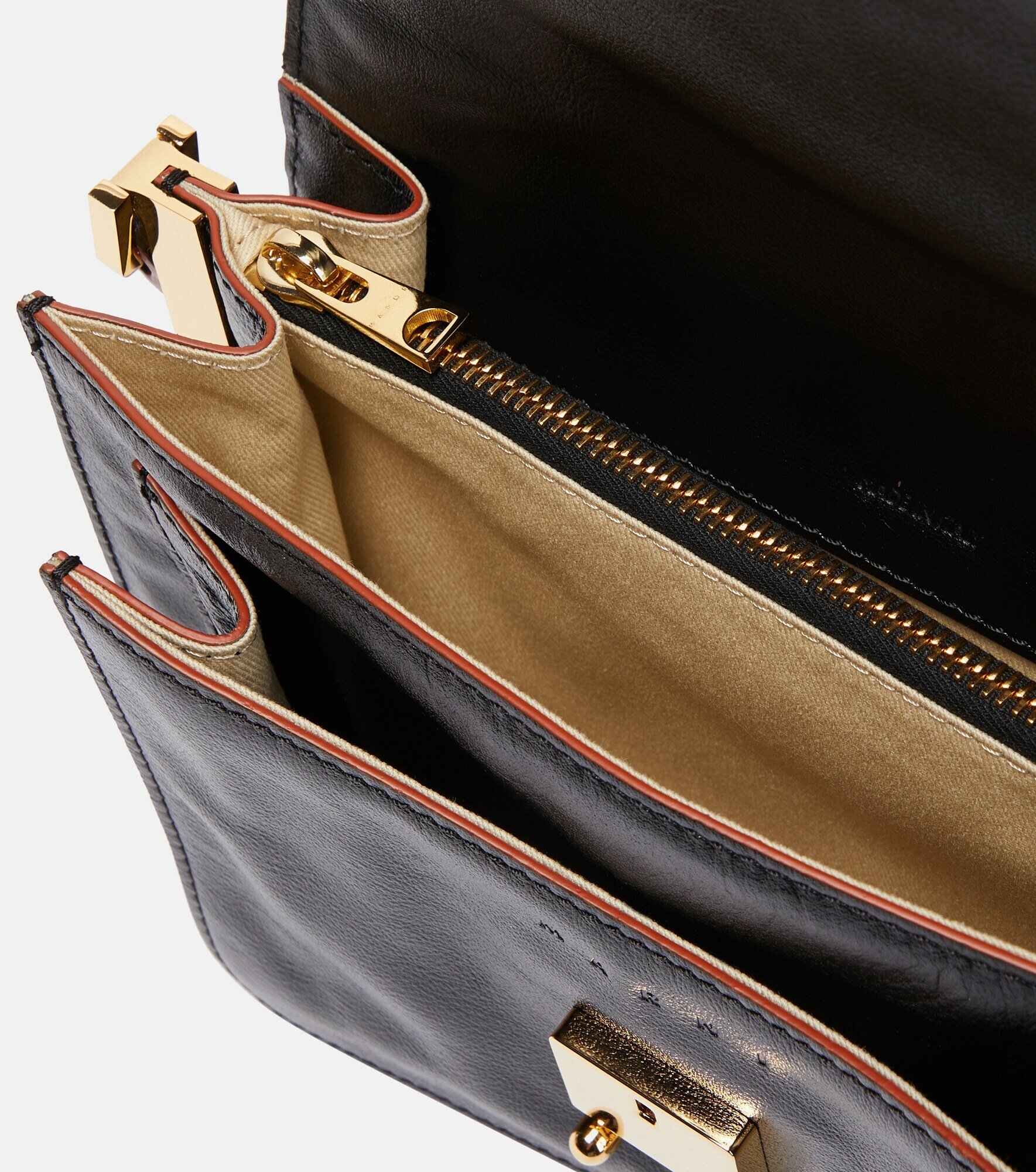 Marni - Trunk Soft Medium leather shoulder bag Marni