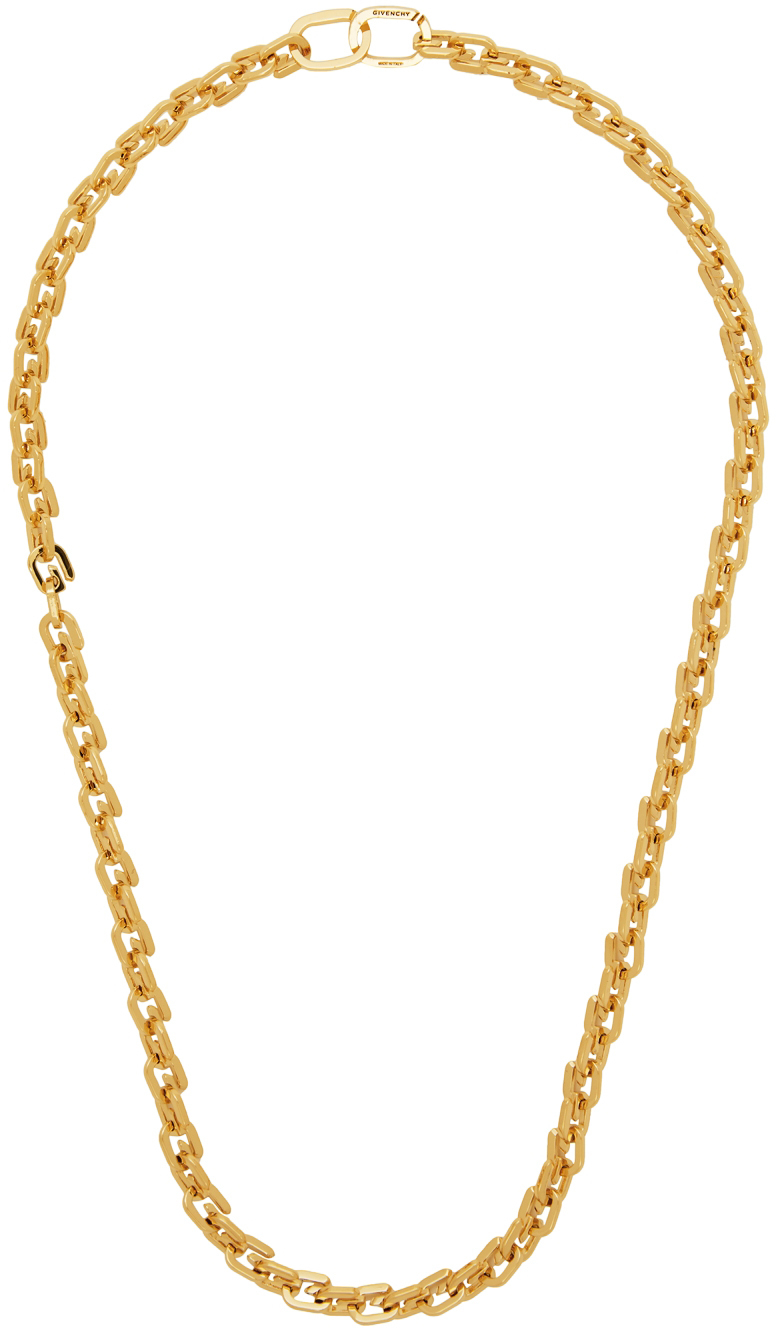 Givenchy Gold G Link Necklace Givenchy