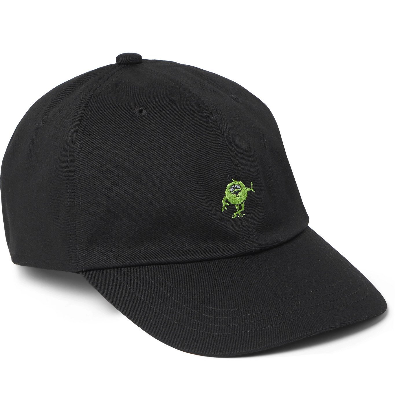 Flagstuff - Embroidered Cotton-Twill Baseball Cap - Black Flagstuff