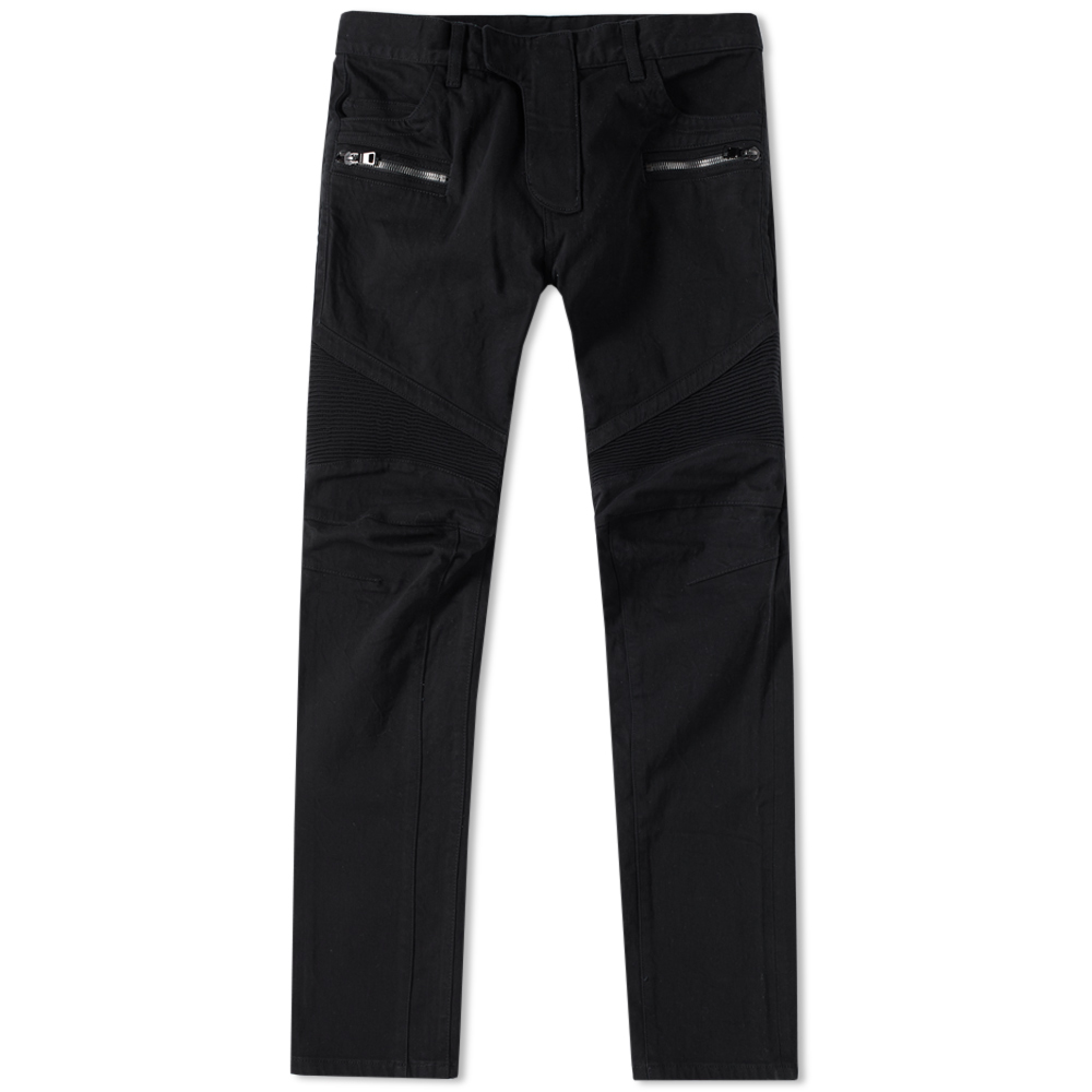 Balmain Solid Biker Jean Balmain