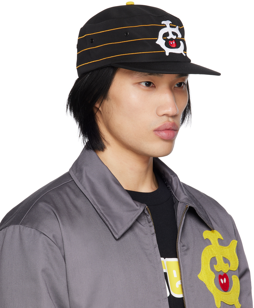 ICECREAM Black Baseball Pillbox Cap ICECREAM