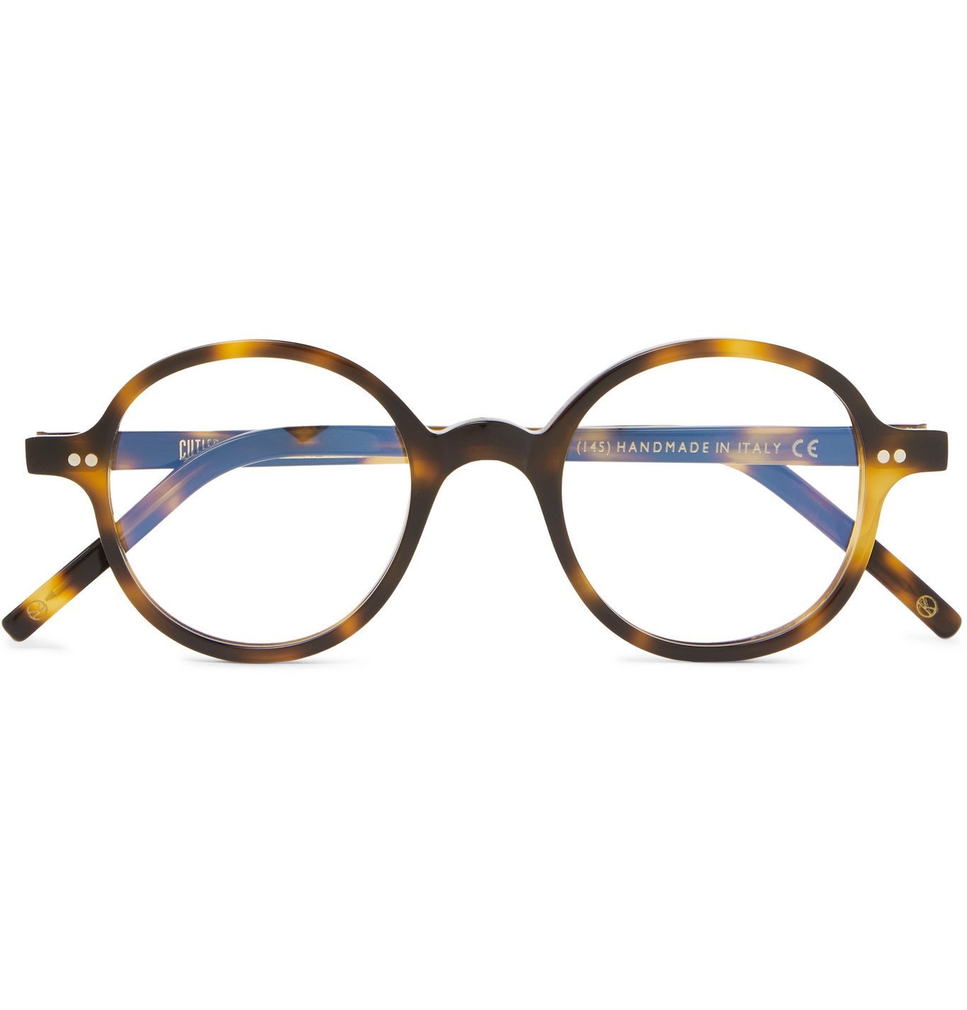 Kingsman - Cutler and Gross Round-Frame Tortoiseshell Acetate Optical ...
