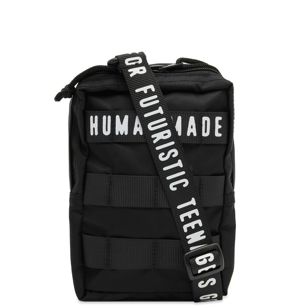 Human Made Men's Military Pouch #2 in Black Human Made