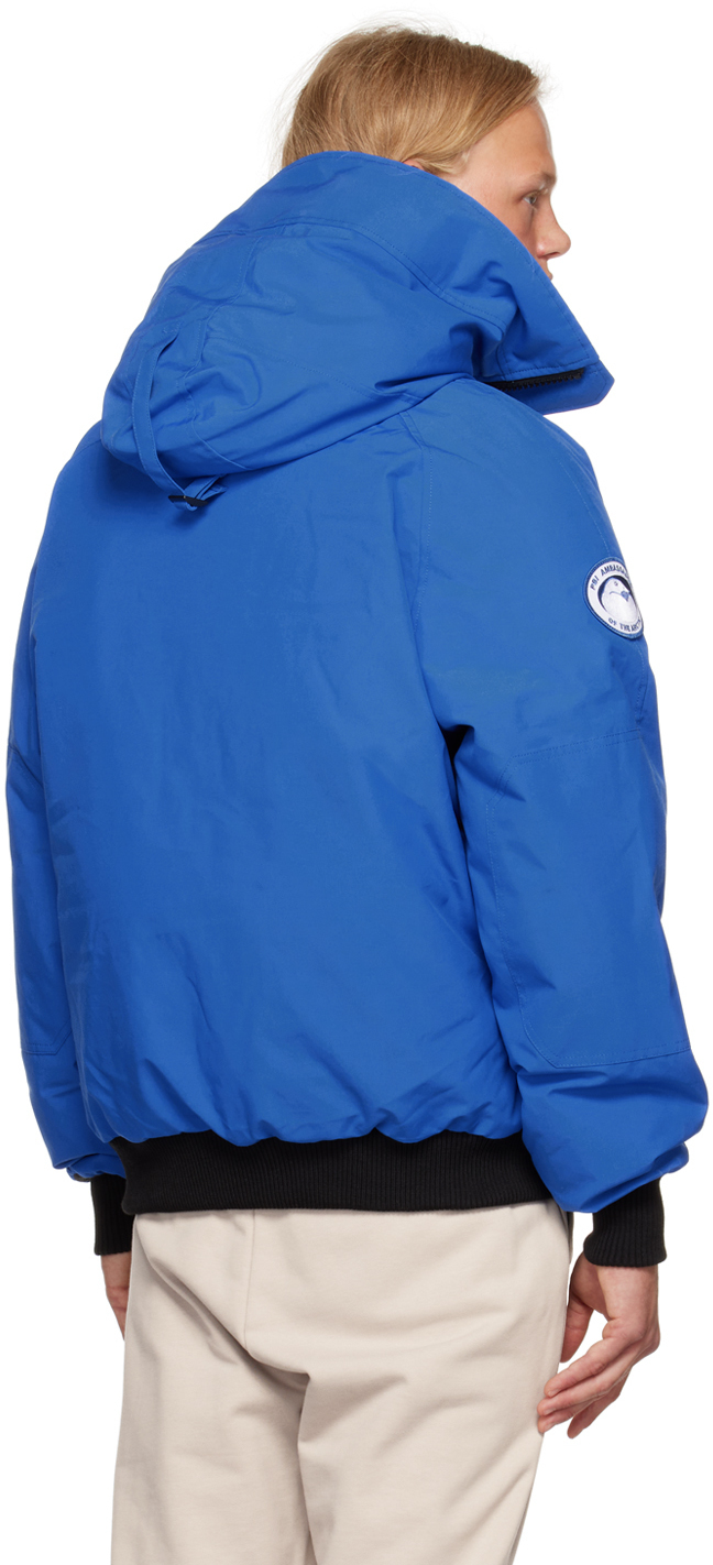 Canada Goose Blue Chilliwack Down Bomber Jacket Canada Goose
