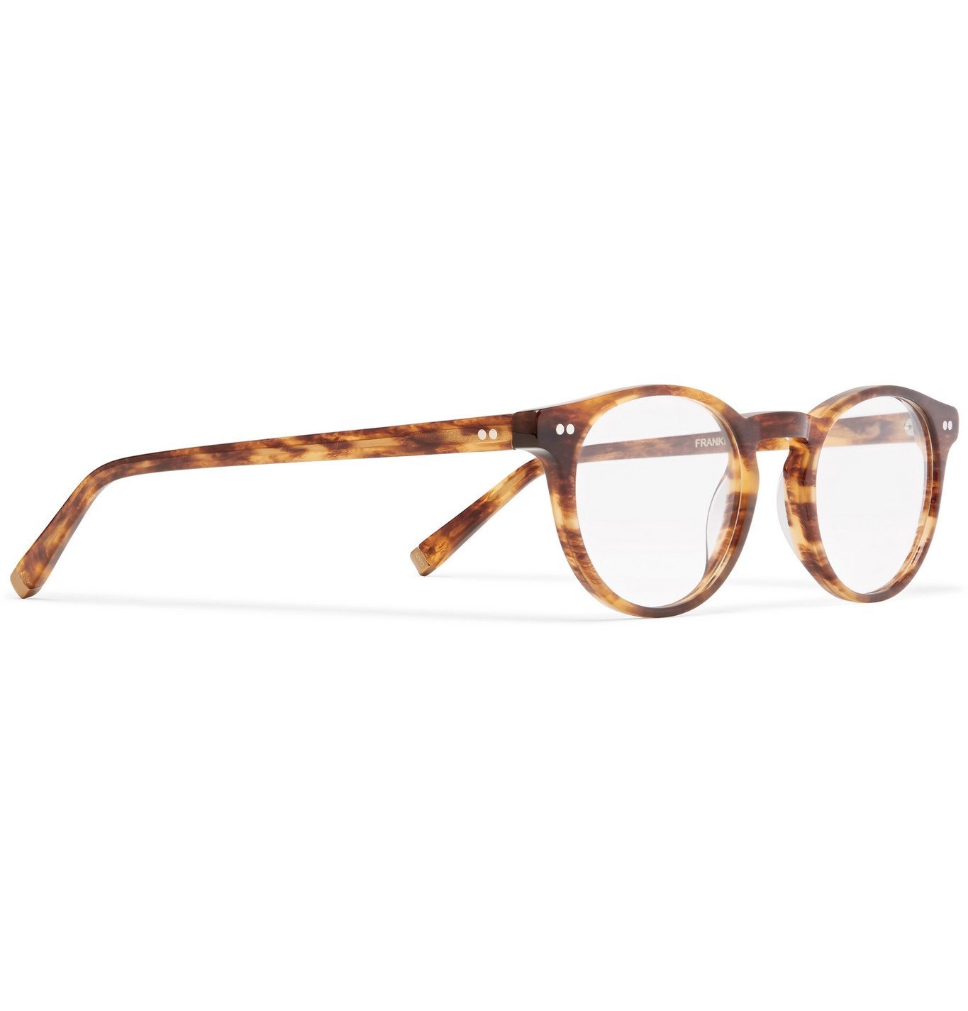 Moscot - Frankie Round-Frame Tortoiseshell Acetate Optical Glasses ...