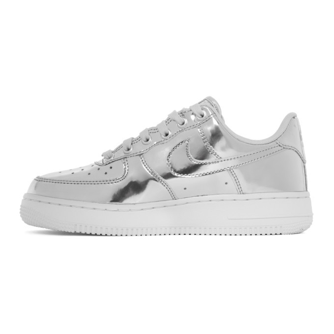 Nike Silver Air Force 1 SP Sneakers Nike