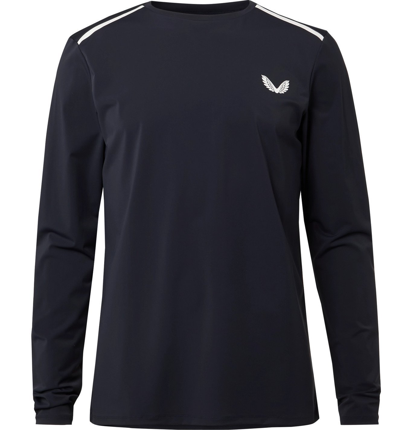 CASTORE - Villiers Logo-Print Stretch-Jersey T-Shirt - Blue CASTORE