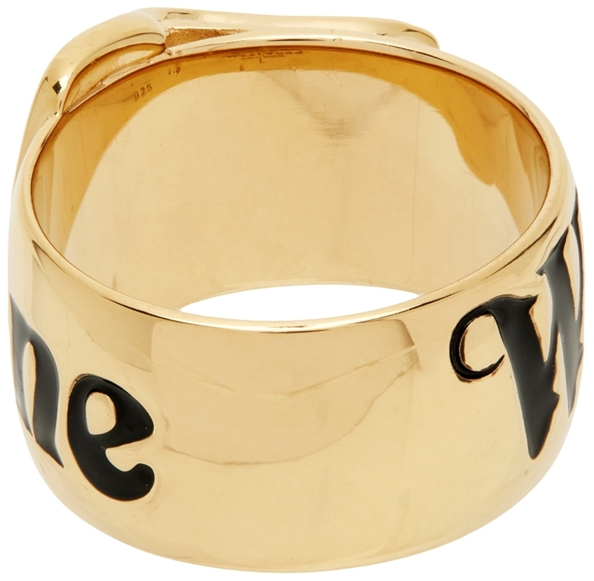 Vivienne Westwood Gold Belt Ring Vivienne Westwood