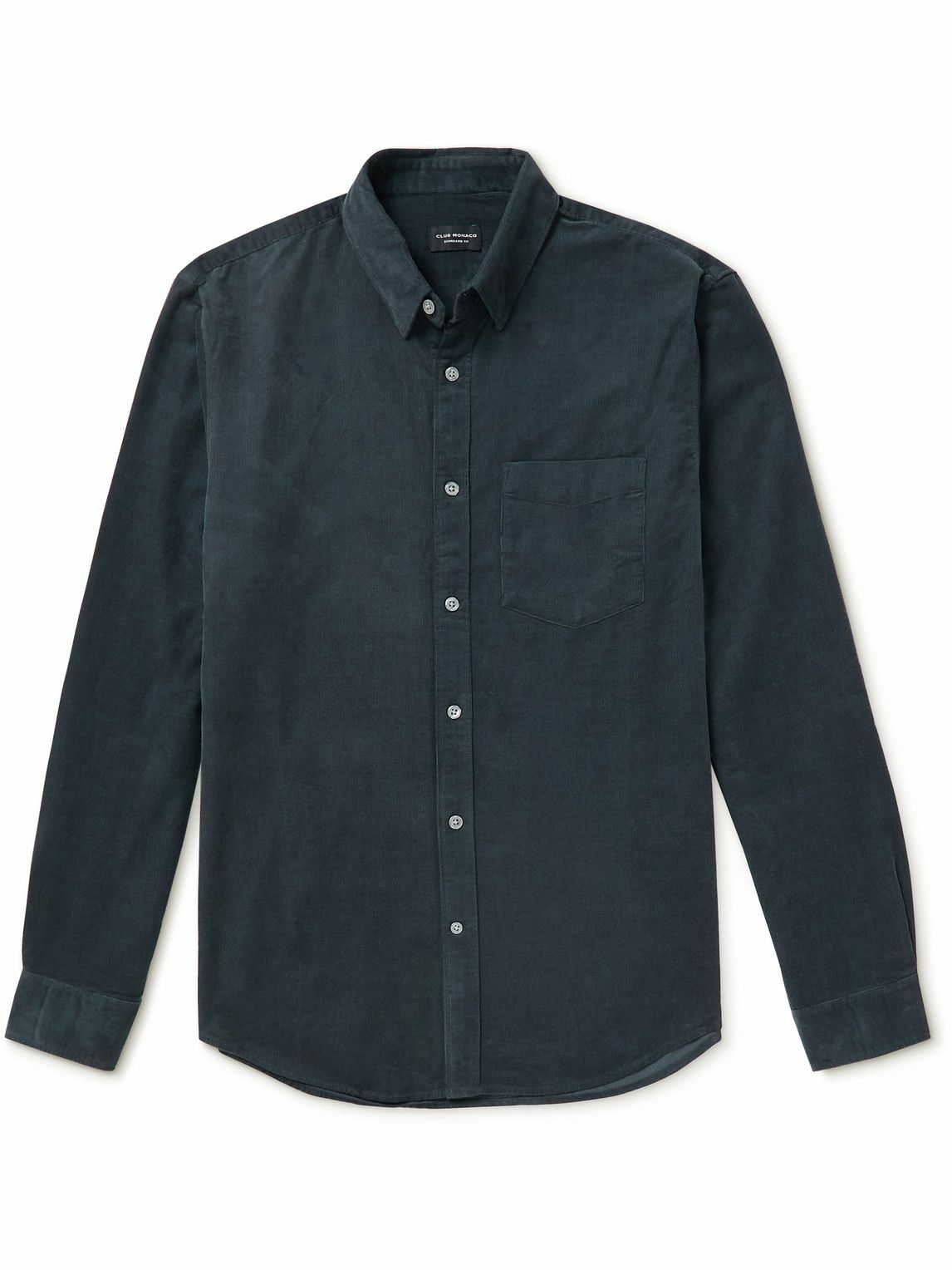 Club Monaco - Cotton-Corduroy Shirt - Blue Club Monaco