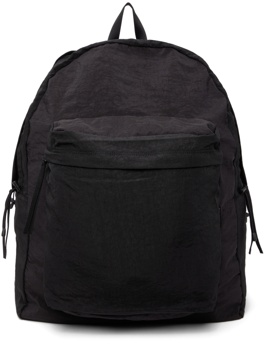 Kanghyuk Black Airbag String Backpack Kanghyuk
