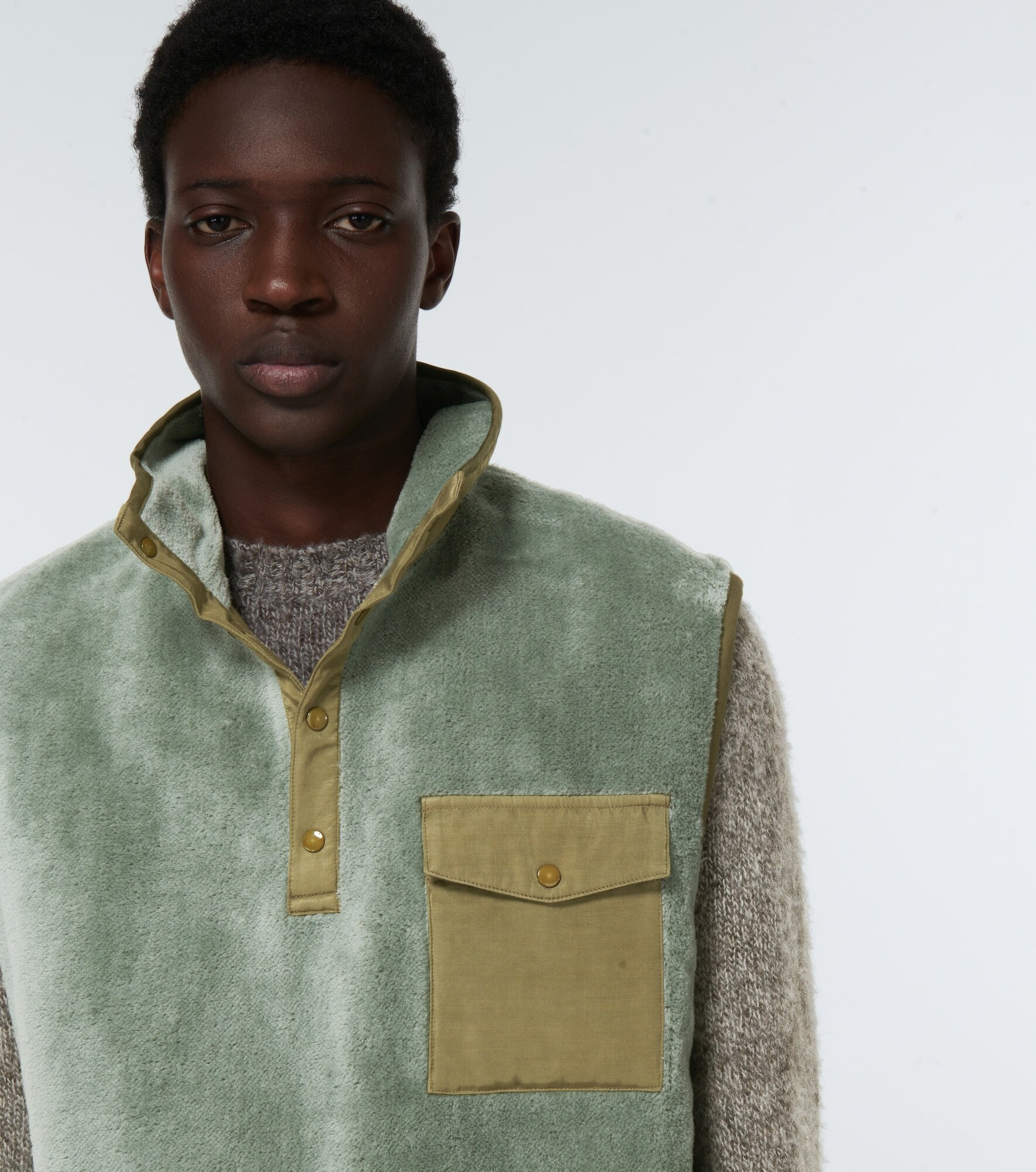 Visvim - Barlow turtleneck wool vest Visvim