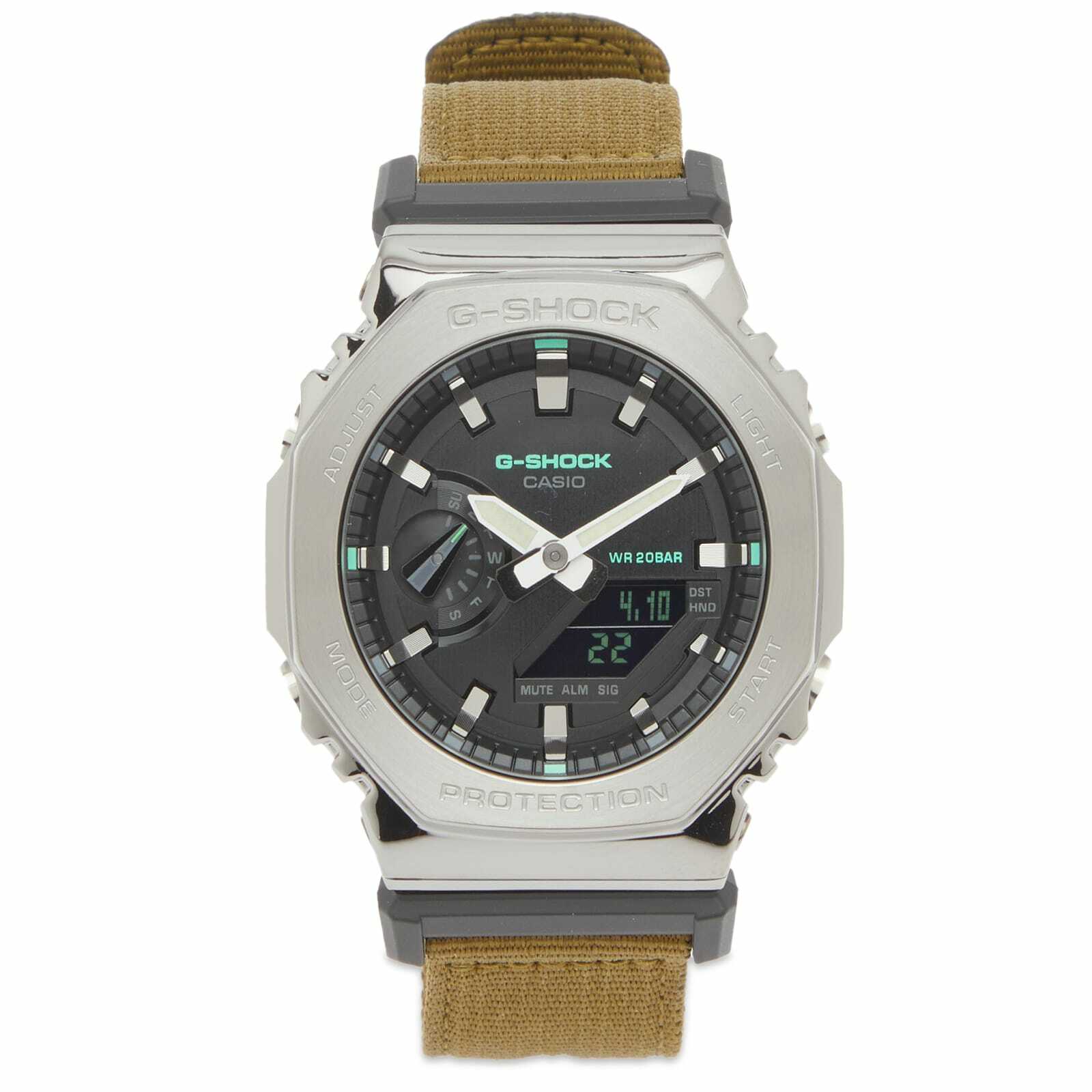 G-Shock GM-2100CB-3AER Metal Cover Series Watch in Khaki G-Shock