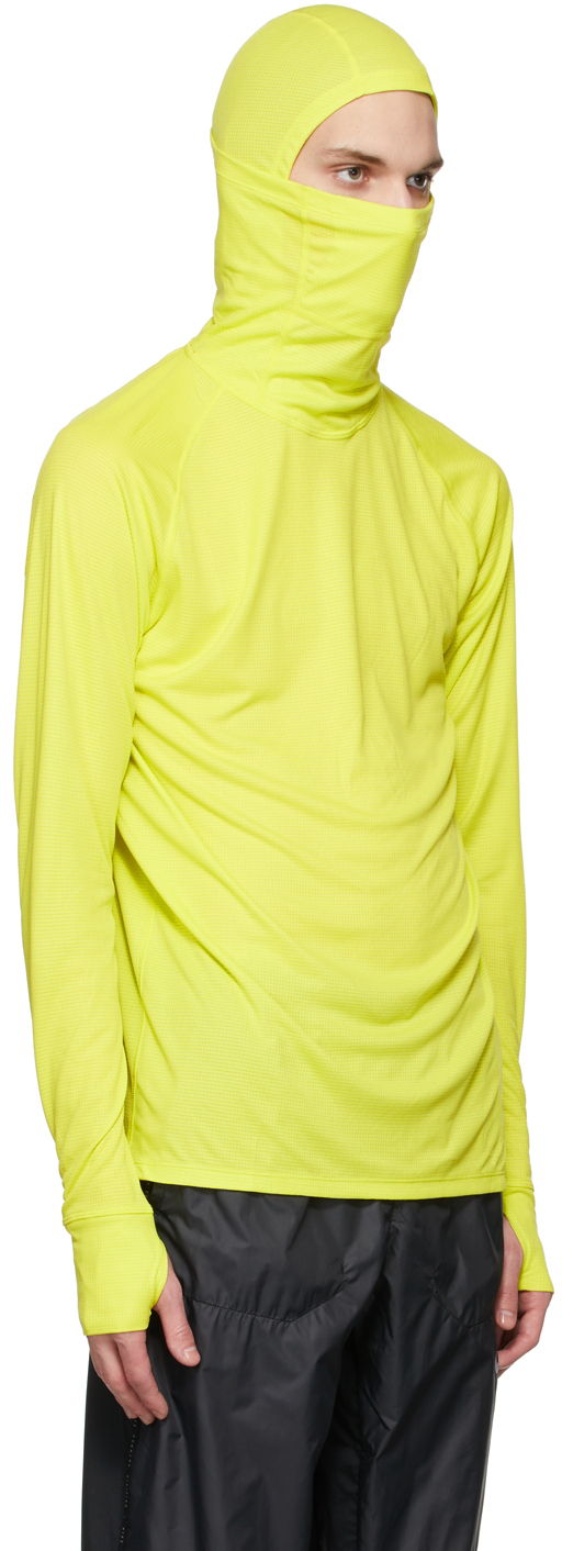 New Balance Yellow R.W.T Ntegral Balaclava Turtleneck New Balance