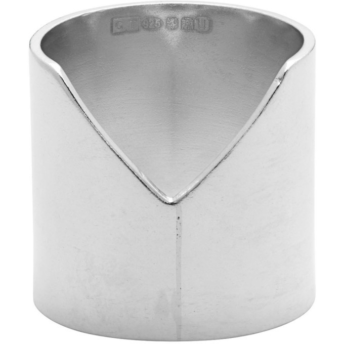 Chin Teo Silver Shield Ring Chin Teo