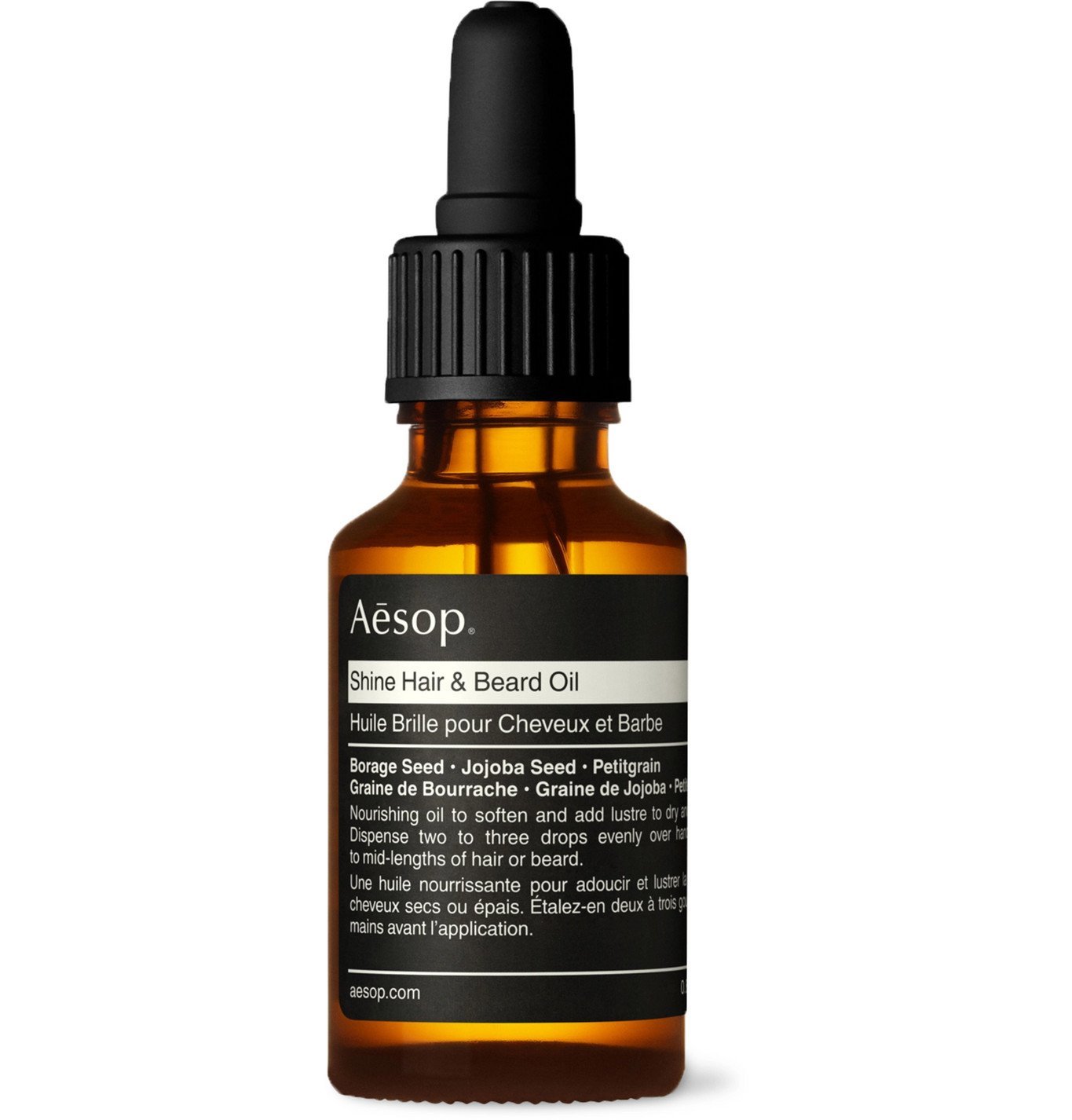 Aesop - Shine Hair & Beard Oil, 25ml - Colorless Aesop