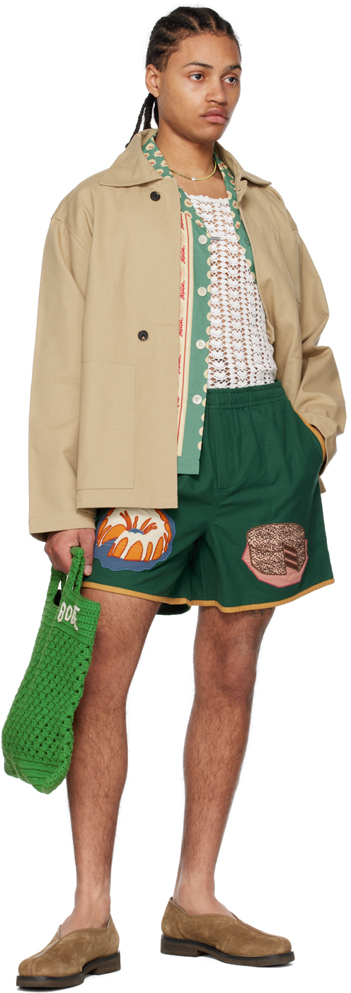 Bode Beige Tab Jacket Bode