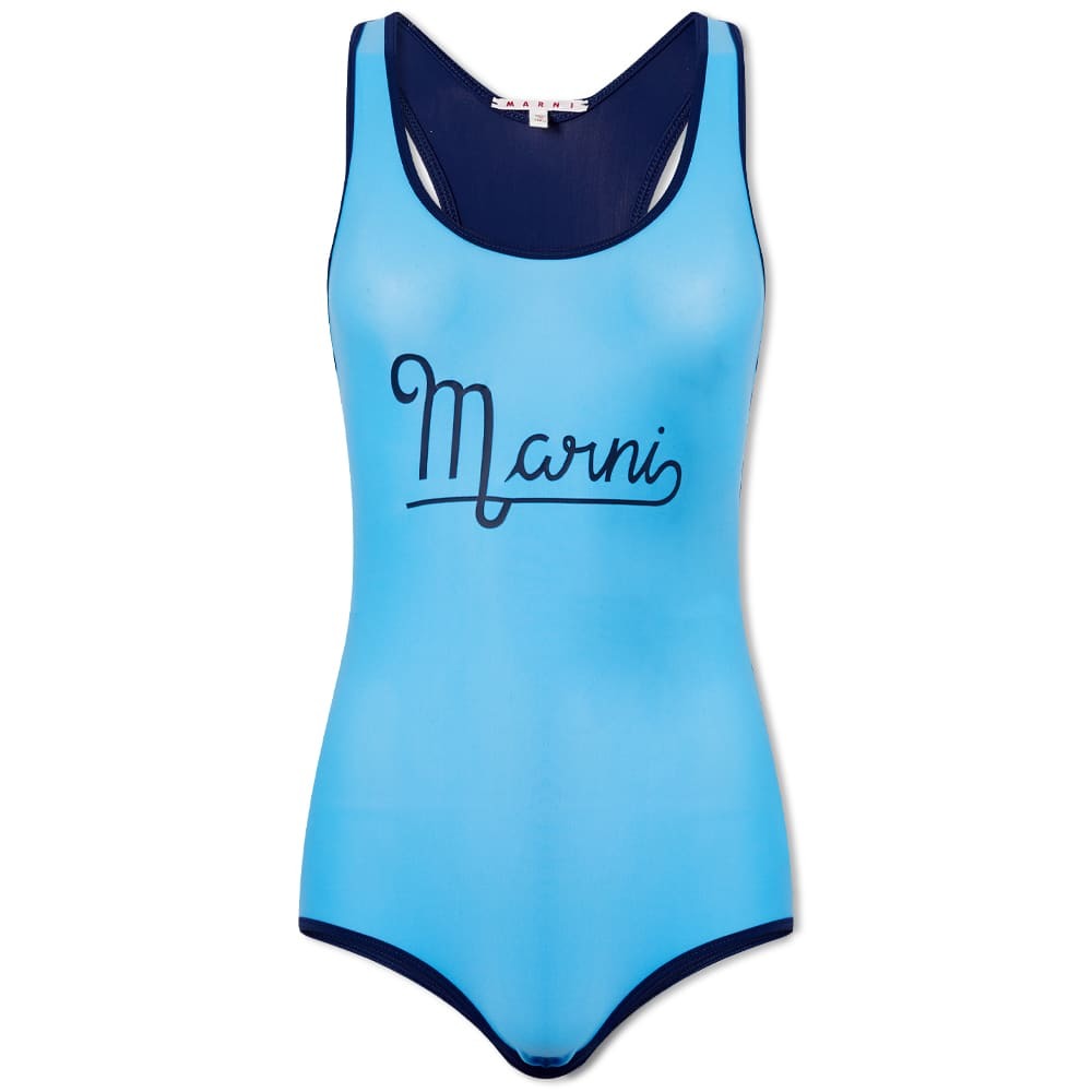 Marni Logo Swimsuit Marni