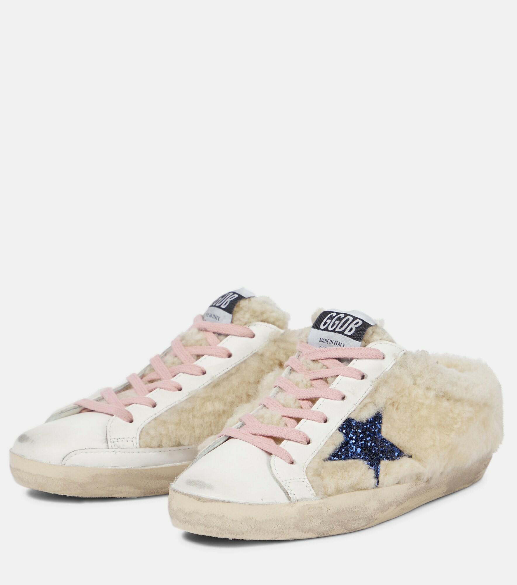 Golden Goose - Super-Star shearling-lined mules Golden Goose Deluxe Brand