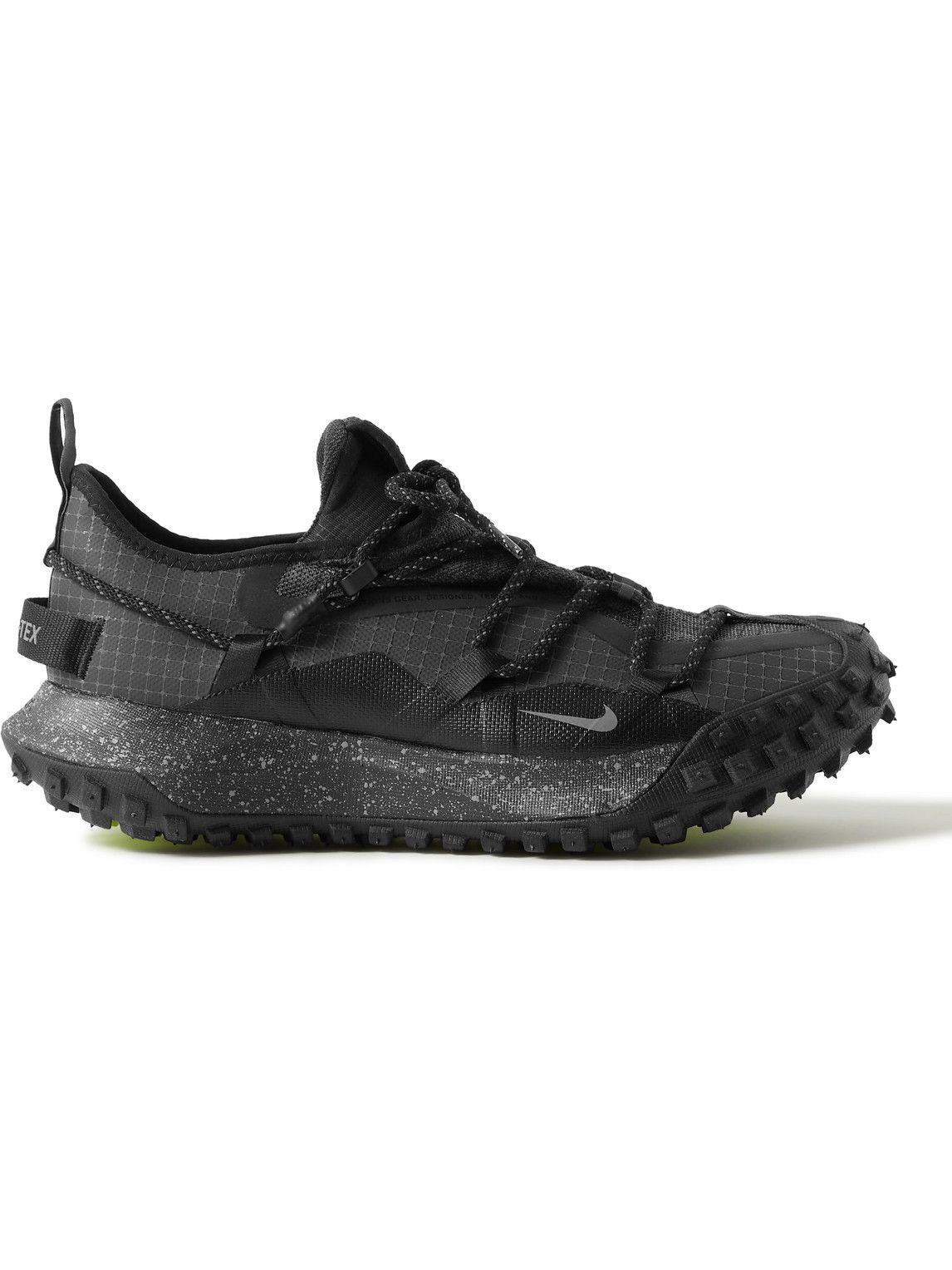 Nike - ACG Mountain Fly Rubber-Trimmed GORE-TEX Sneakers - Gray Nike