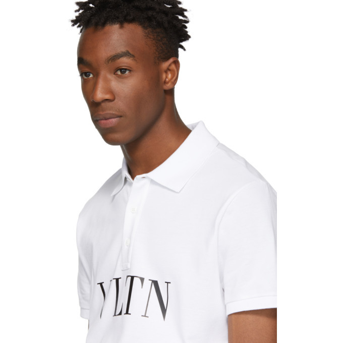Valentino White VLTN Polo Valentino