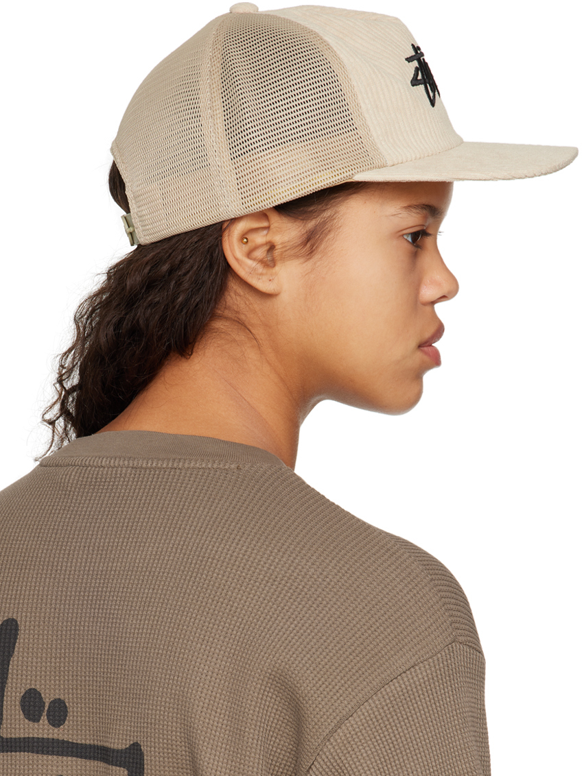 Stüssy Beige Trucker Cap Stussy