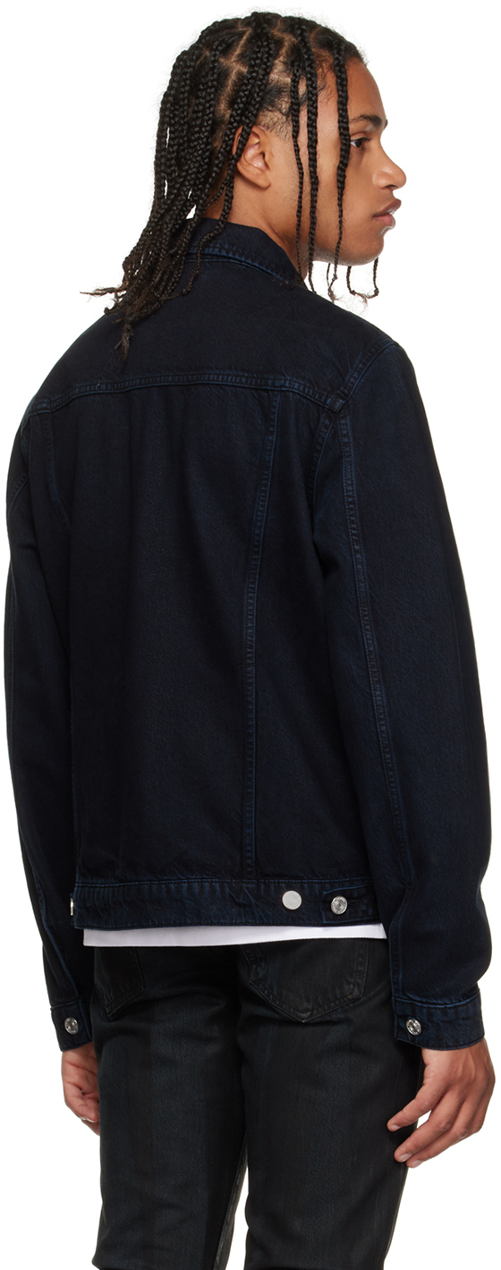 FRAME Blue Heritage Denim Jacket Frame Denim