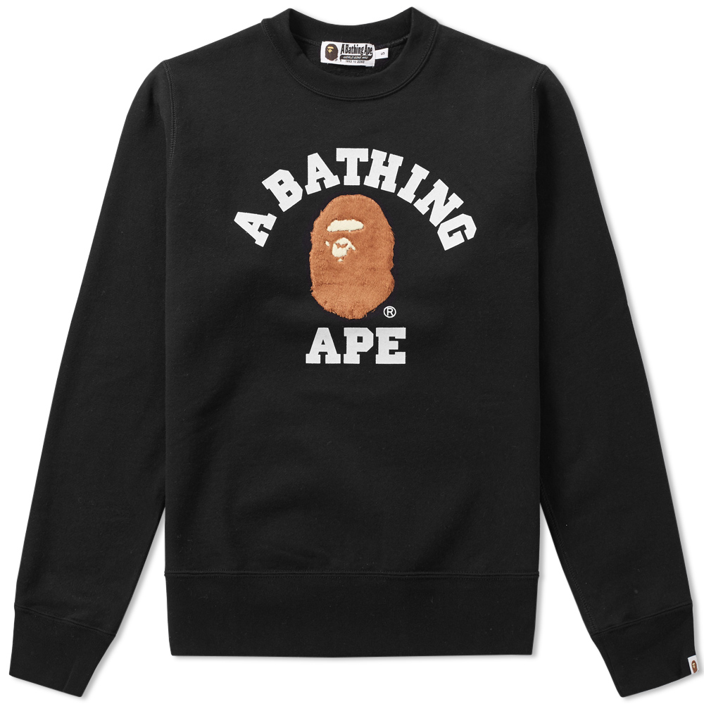A Bathing Ape Boa College Crew Sweat A Bathing Ape