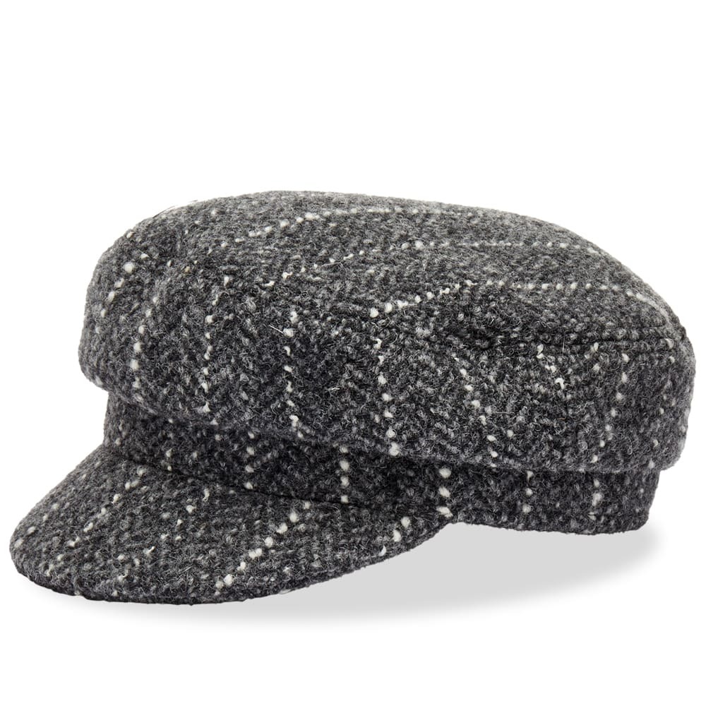 Isabel Marant Women's Evie Paper Boy Cap in Grey Isabel Marant