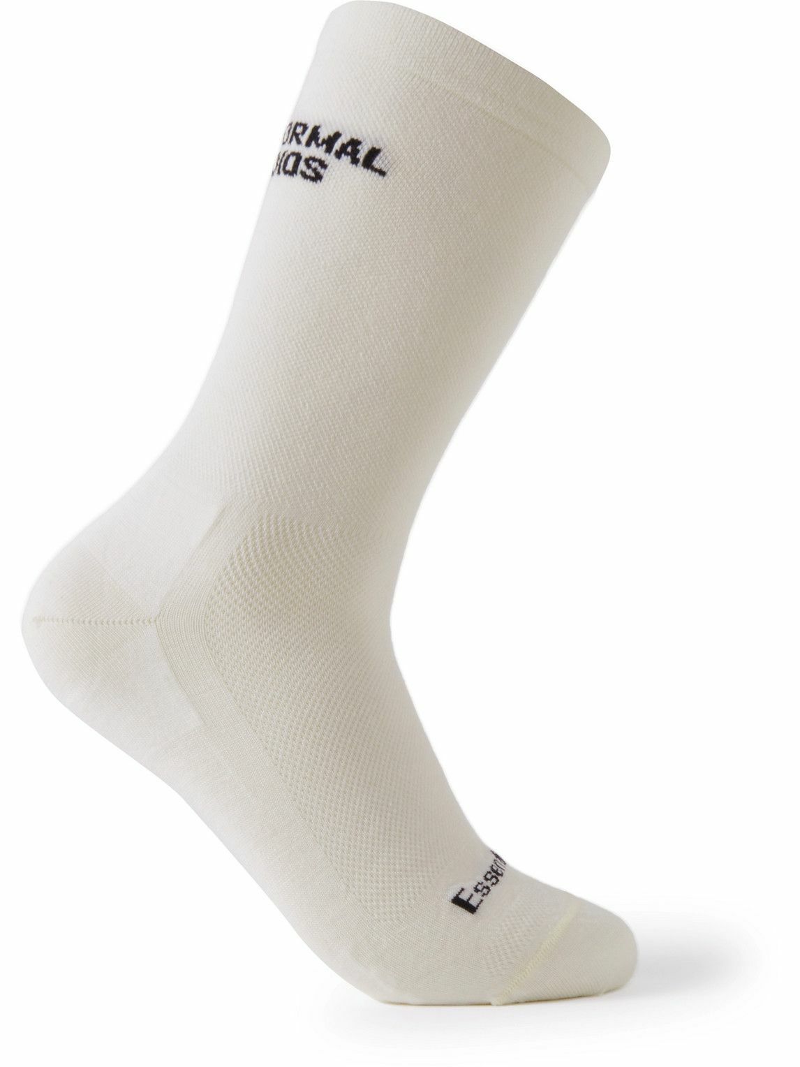 Pas Normal Studios - Essential Merino Wool-Blend Socks - White Pas ...