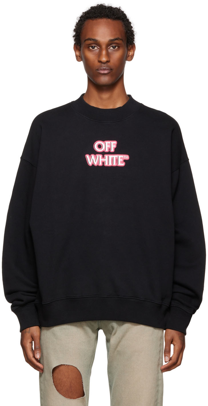 Off-White Black Emotion Neon Sweatshirt Off-White