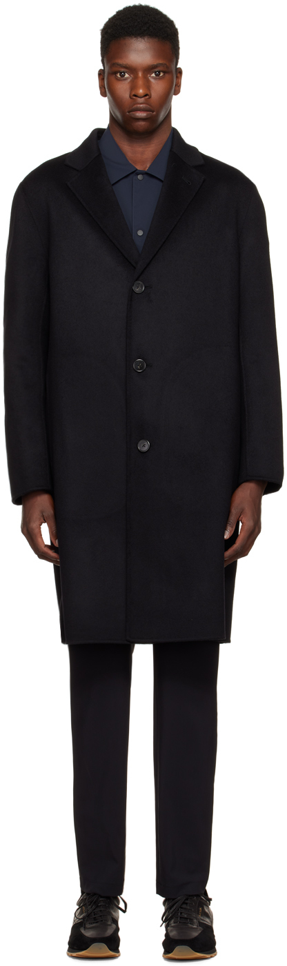 Theory Black Suffolk Coat Theory