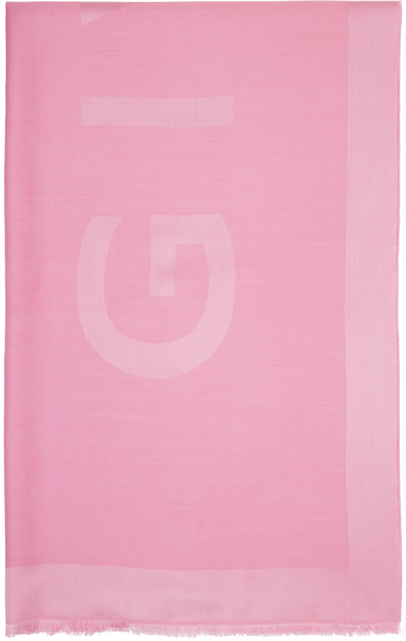 Givenchy Pink 4G Scarf Givenchy