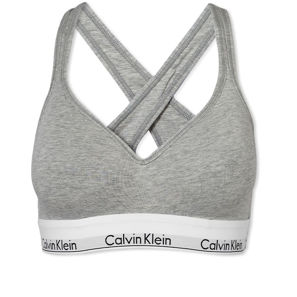Calvin Klein Women's Lift Bralette in Grey Heather Calvin Klein