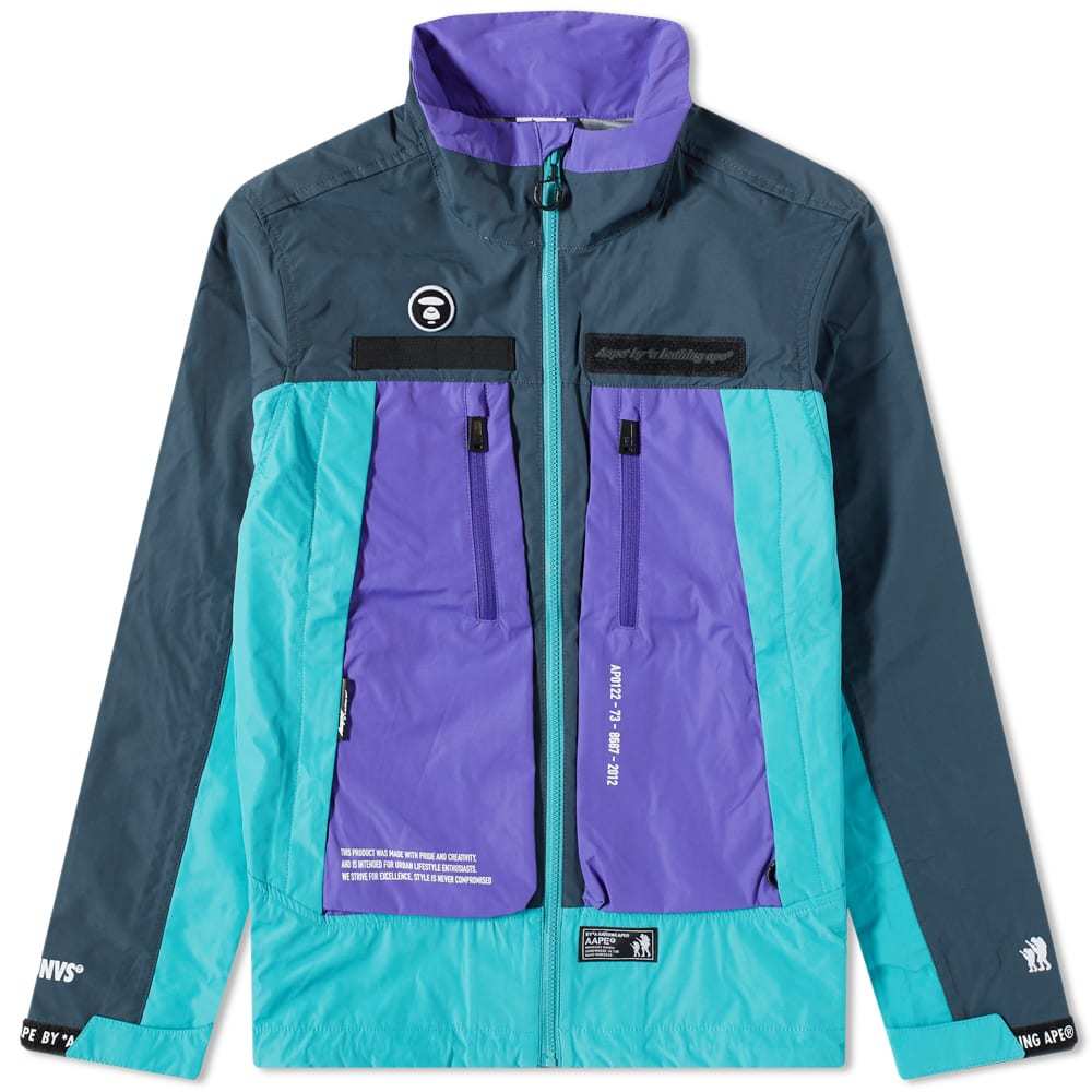 AAPE Mountain Panel Shell Jacket AAPE by A Bathing Ape