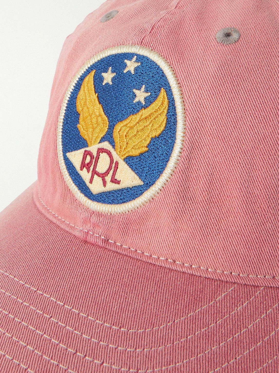 RRL - Appliquéd Cotton-Canvas Baseball Cap RRL